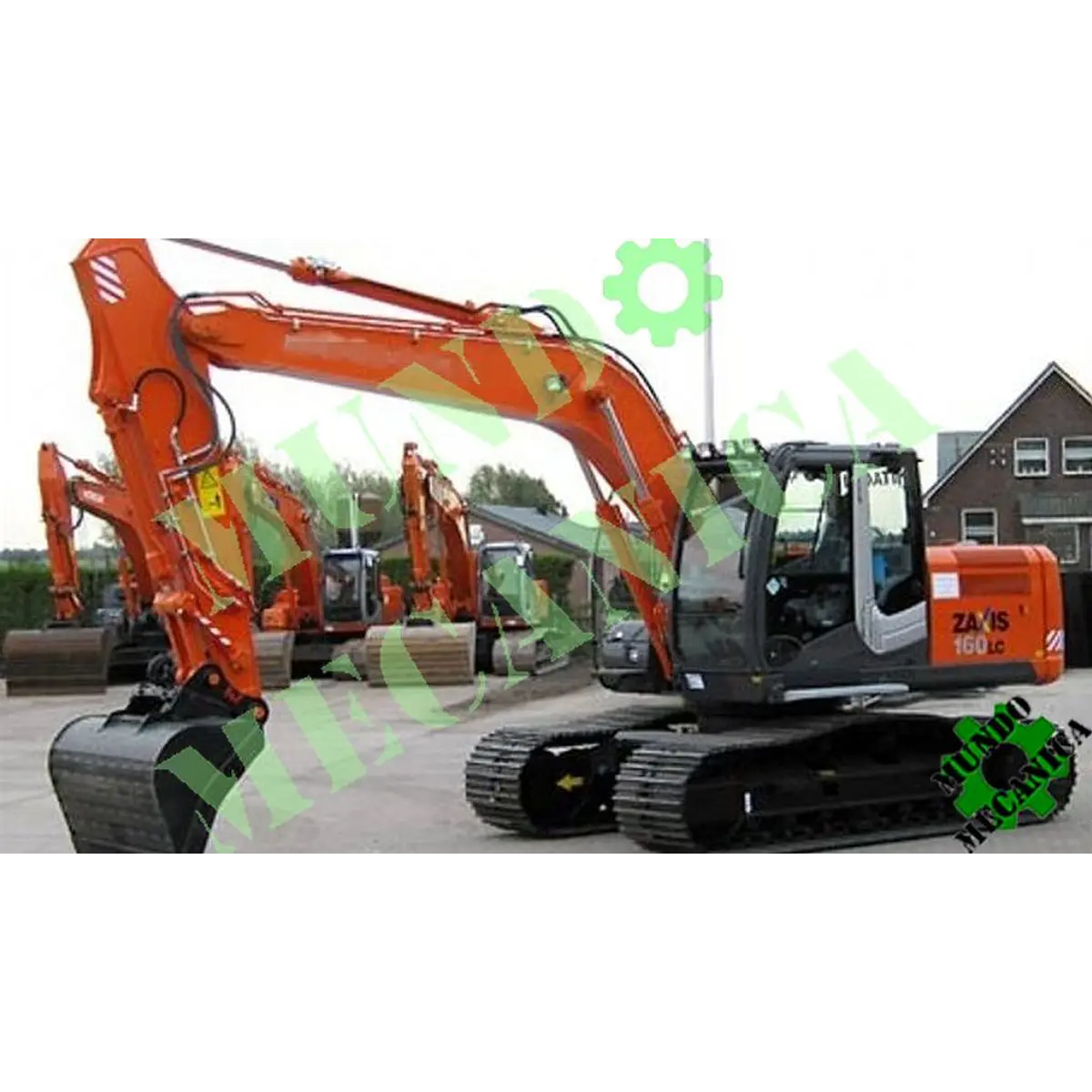 HITACHI ZAXIS 160LC EXCAVADORA Manual del operador