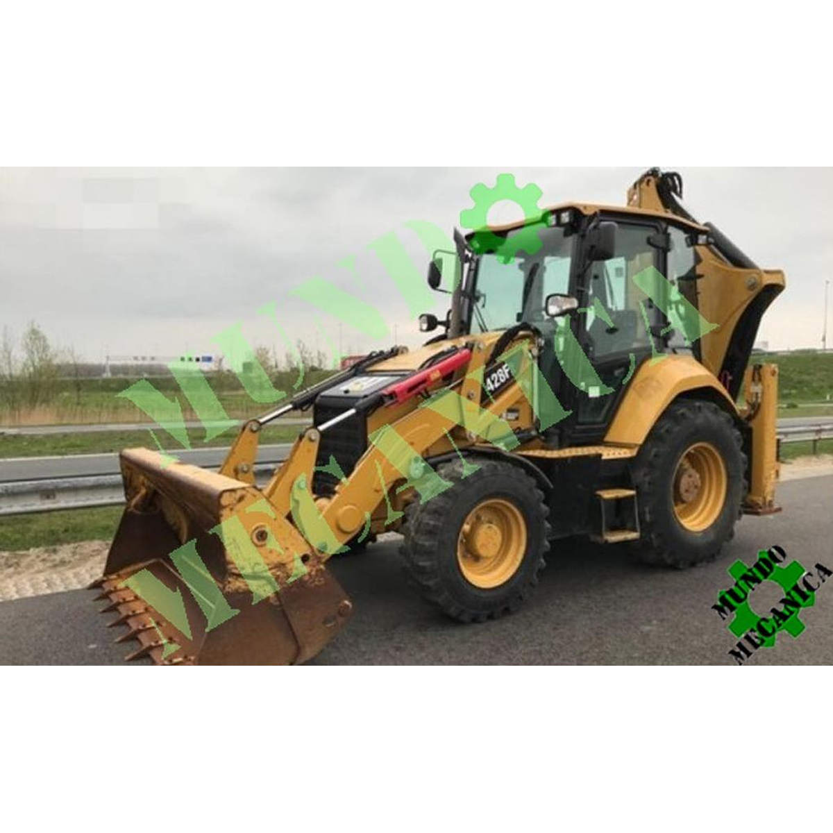 Manual Taller retroexcavadora Caterpillar Cat 428F2