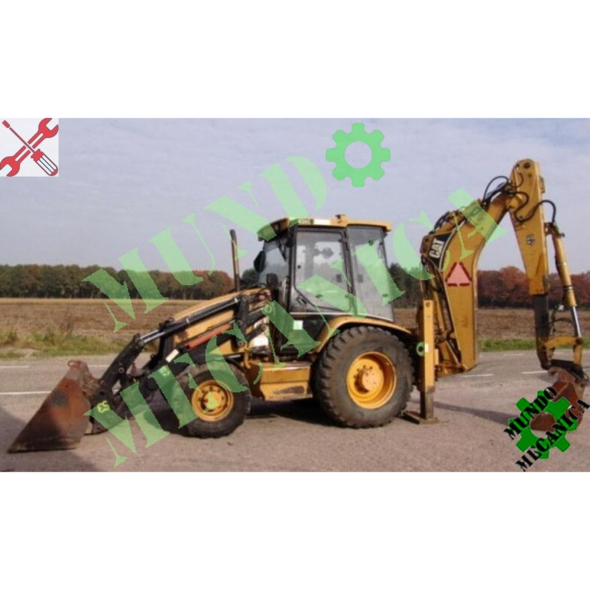 Manual Taller la RETROEXCAVADORA Caterpillar Cat 438C