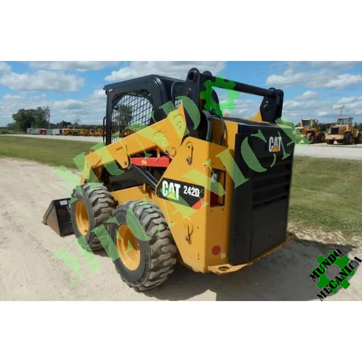 Manual Taller minicargador Caterpillar Cat 242D
