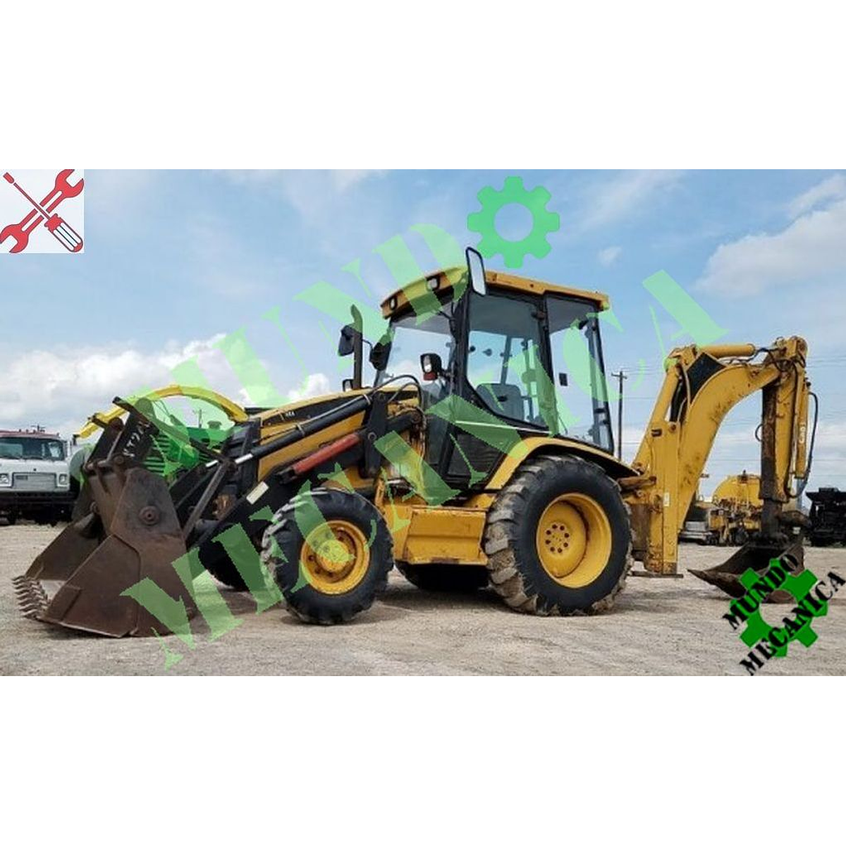 Manual Taller la RETROEXCAVADORA Caterpillar Cat 428C