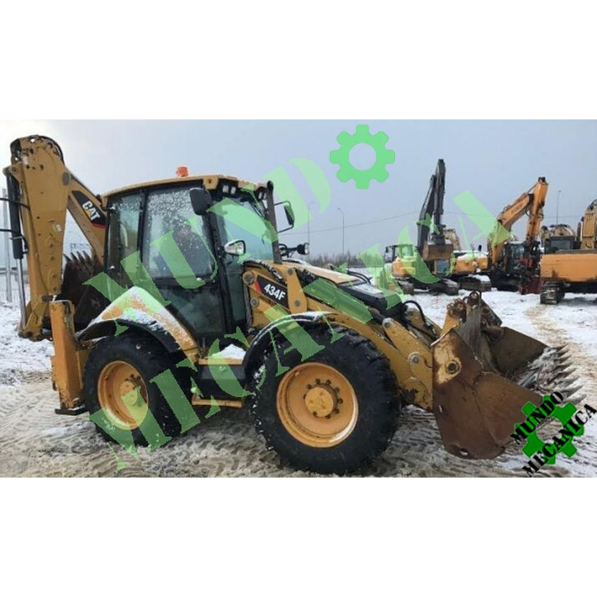 Manual Taller la RETROEXCAVADORA Caterpillar Cat 434F