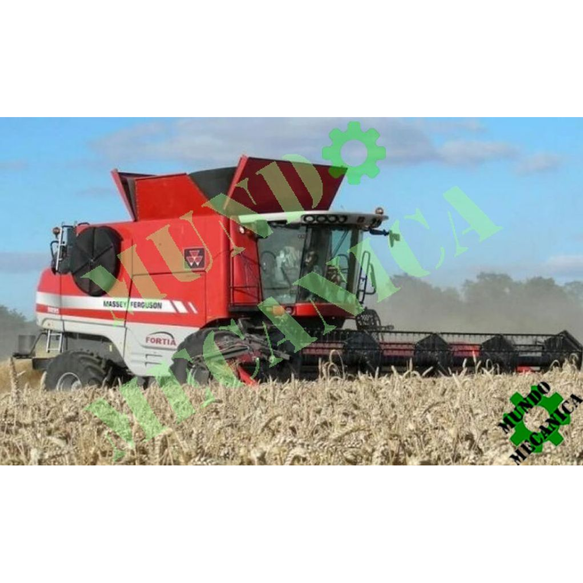 Massey Ferguson 9895 CE Cosechadora Manual del operador