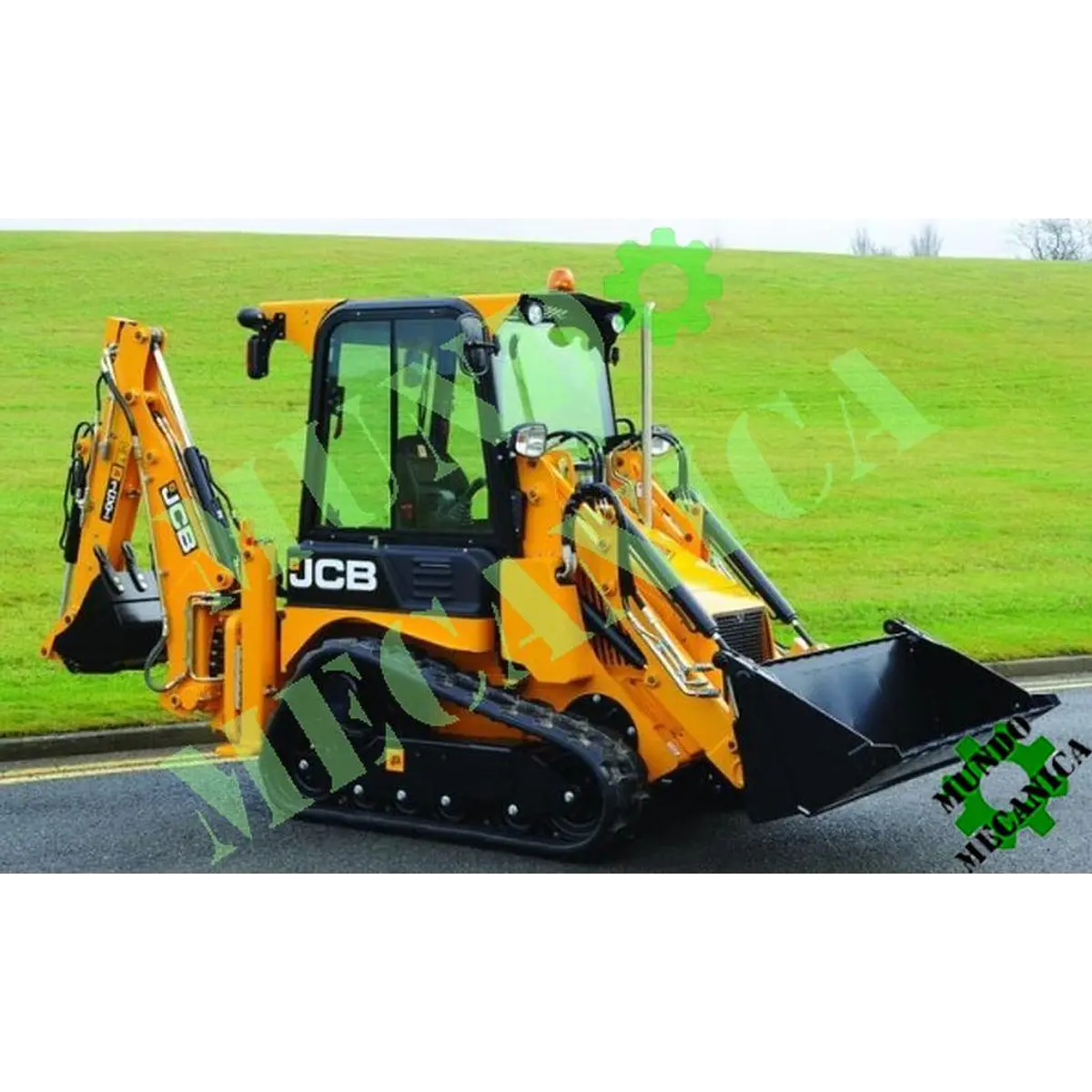 Manual Taller retroexcavadora compacta JCB 1CX, 1CXT