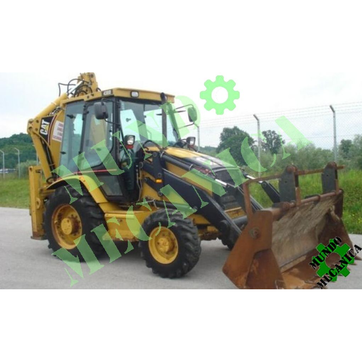 Manual Taller la RETROEXCAVADORA Caterpillar Cat 438D