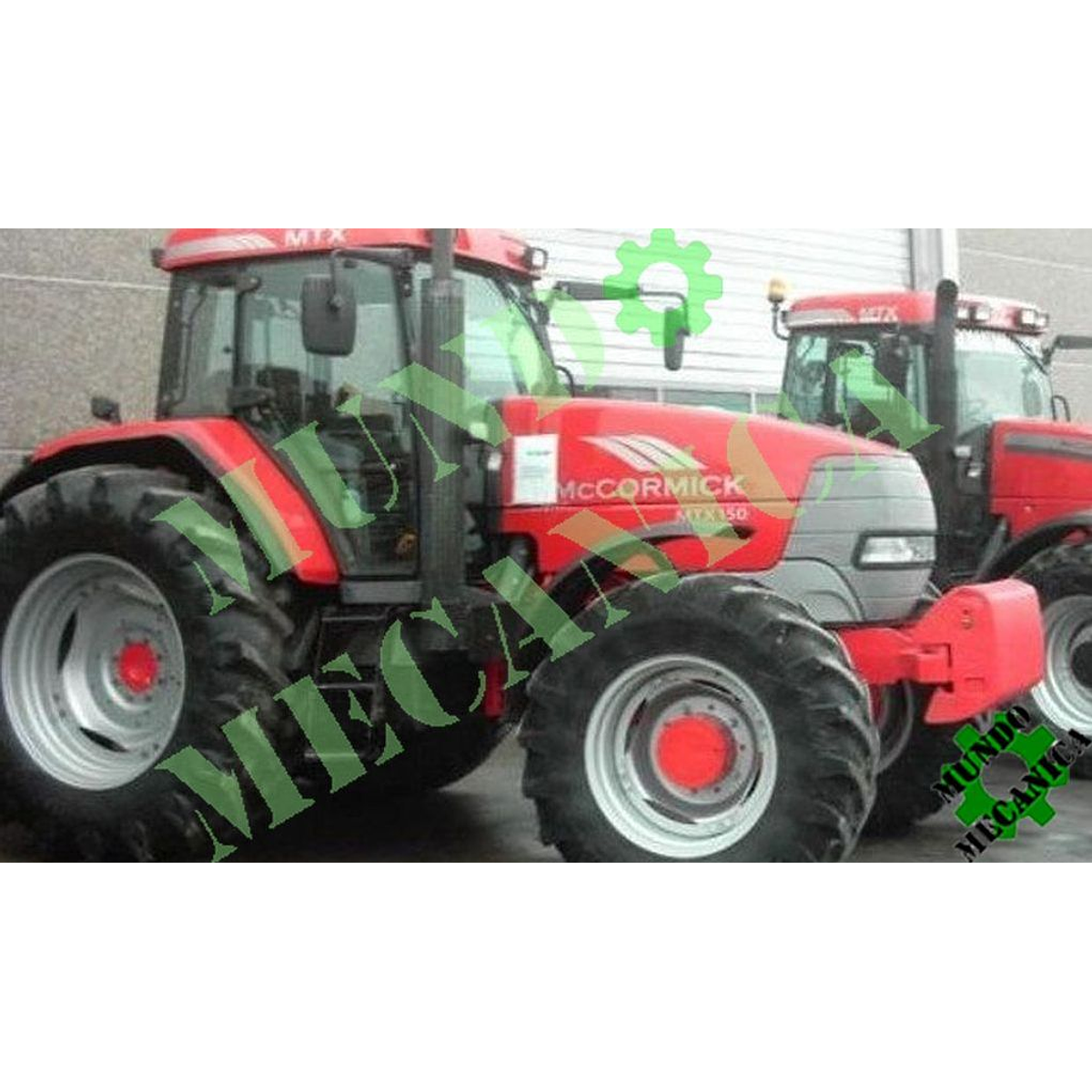 McCormick MTX120 MTX135 MTX150 Manual Operador tractor