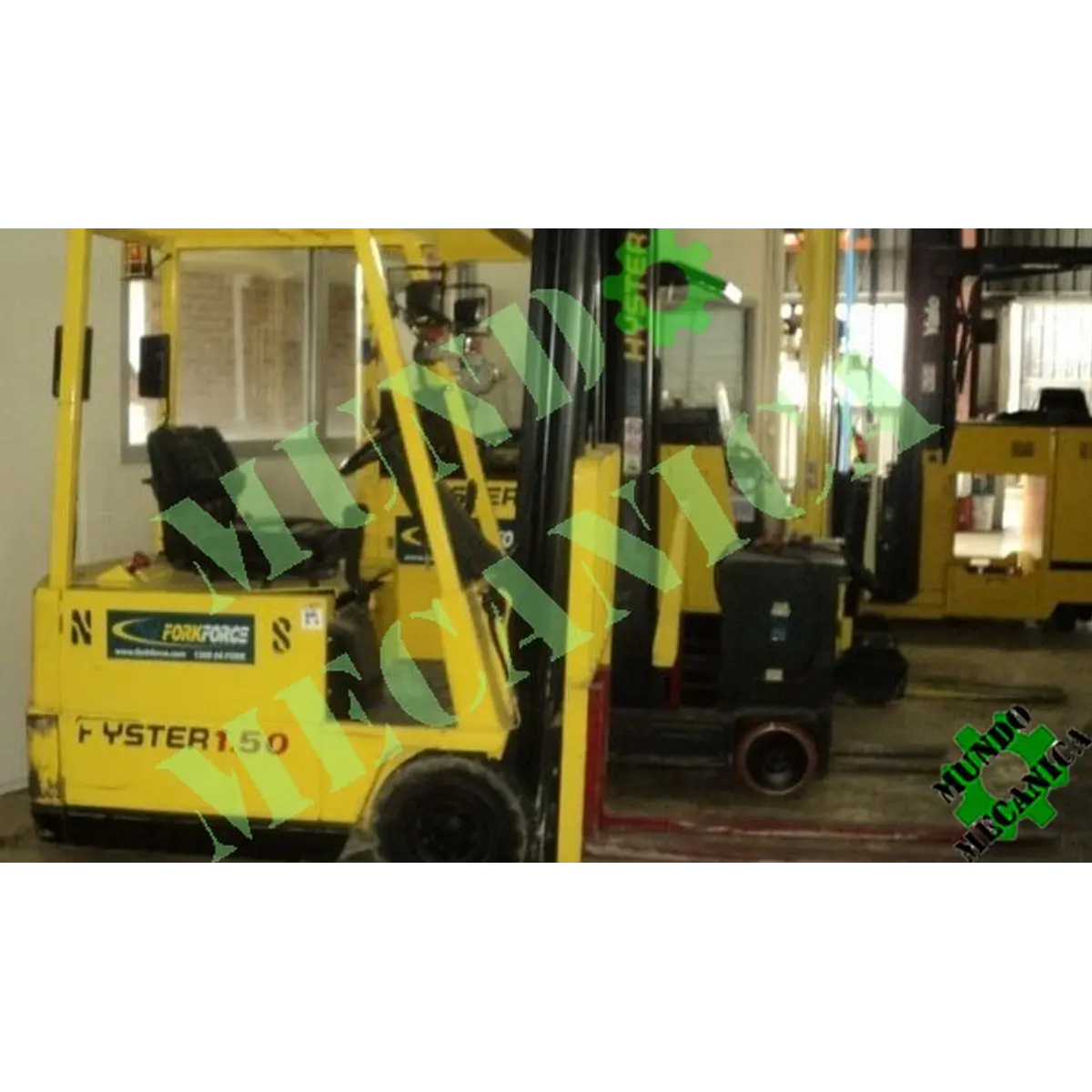 Manual Taller montacargas Hyster A203