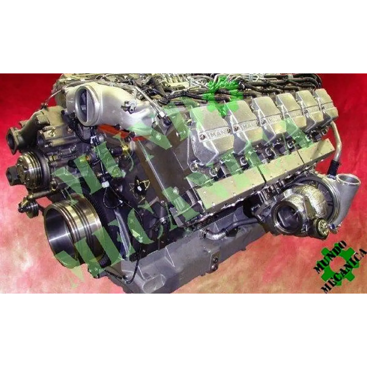 MAN INDUSTRIAL DIESEL ENGINE D2842 LE620 SERIESManual