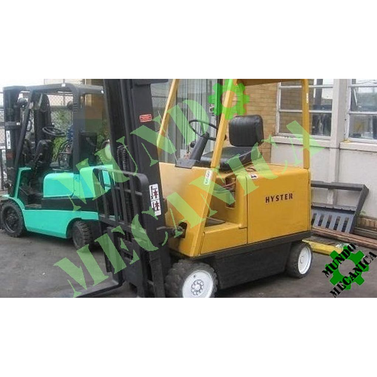 Manual Taller montacargas Hyster B108
