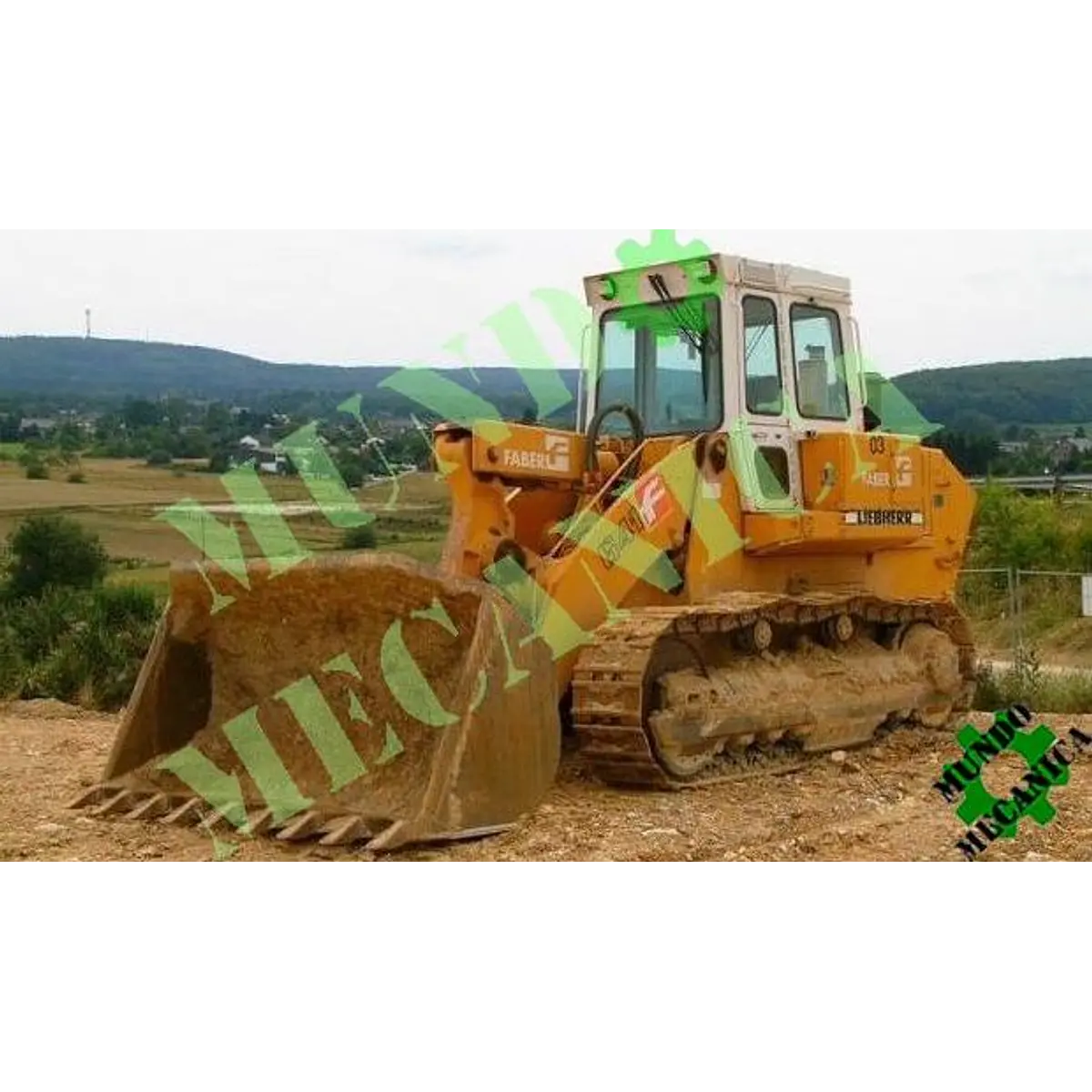 LIEBHERR LR 611 621 631 641 CARGADORA SOBRE ORUGASManual