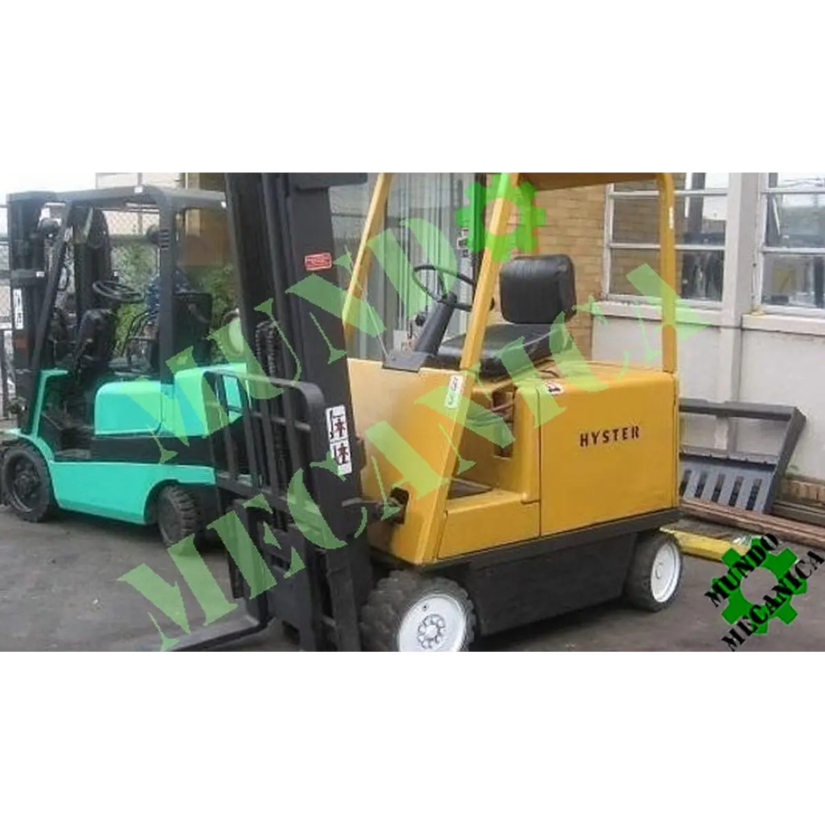 Manual Taller montacargas Hyster B108