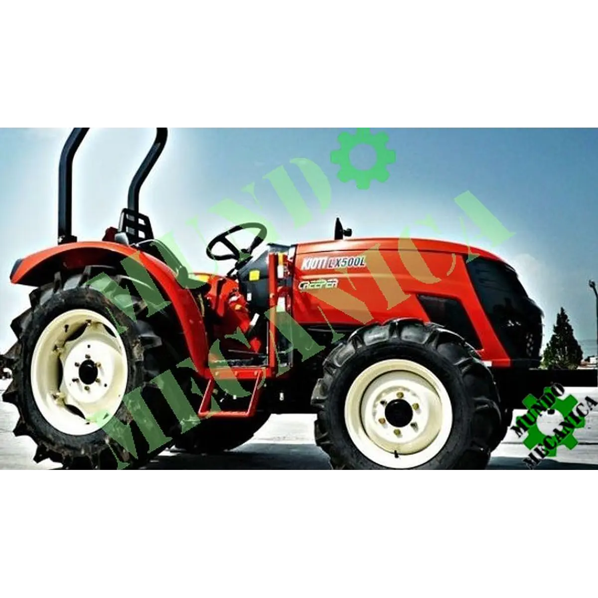 Kioti Daedong LX500L Tractor Manual del operador