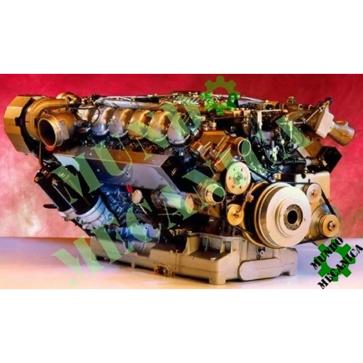 MAN INDUSTRIAL DIESEL ENGINE D 2842 Manual Taller