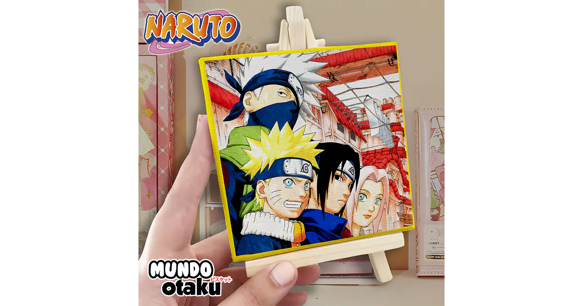 Mini Cuadro Canvas - Naruto