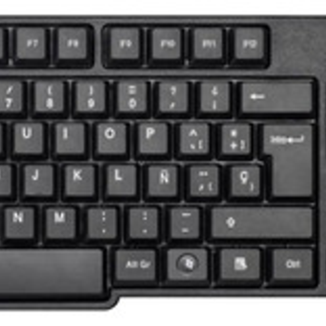 Teclado Basico Usb Pc Computador Estandar Español Fiddler...
