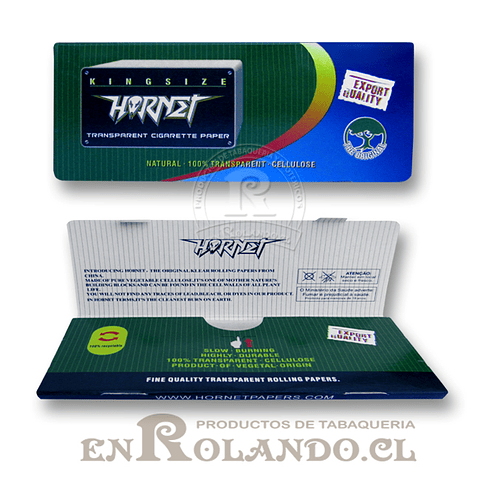 Papelillo Hornet Celulosa Kingsize