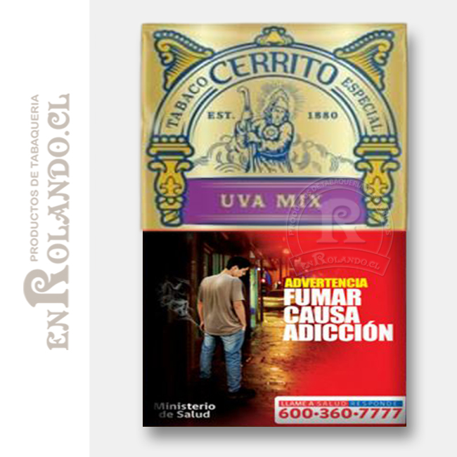 Tabaco Cerrito Uva Mix | Enrolando.cl