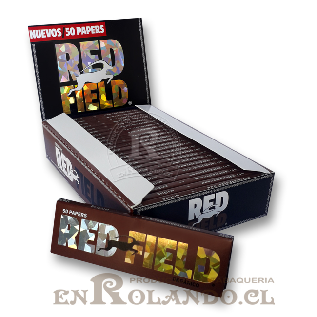 Papelillos Redfield Orgánico 1 1/4 - Display
