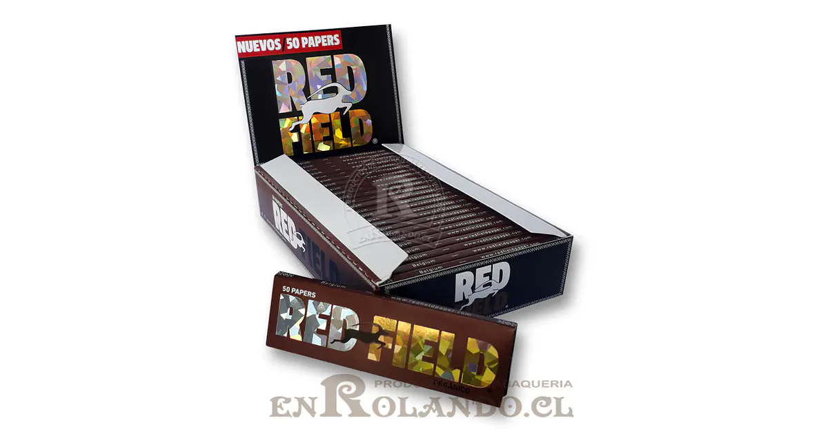 Papelillos Redfield Orgánico 1 1/4 - Display