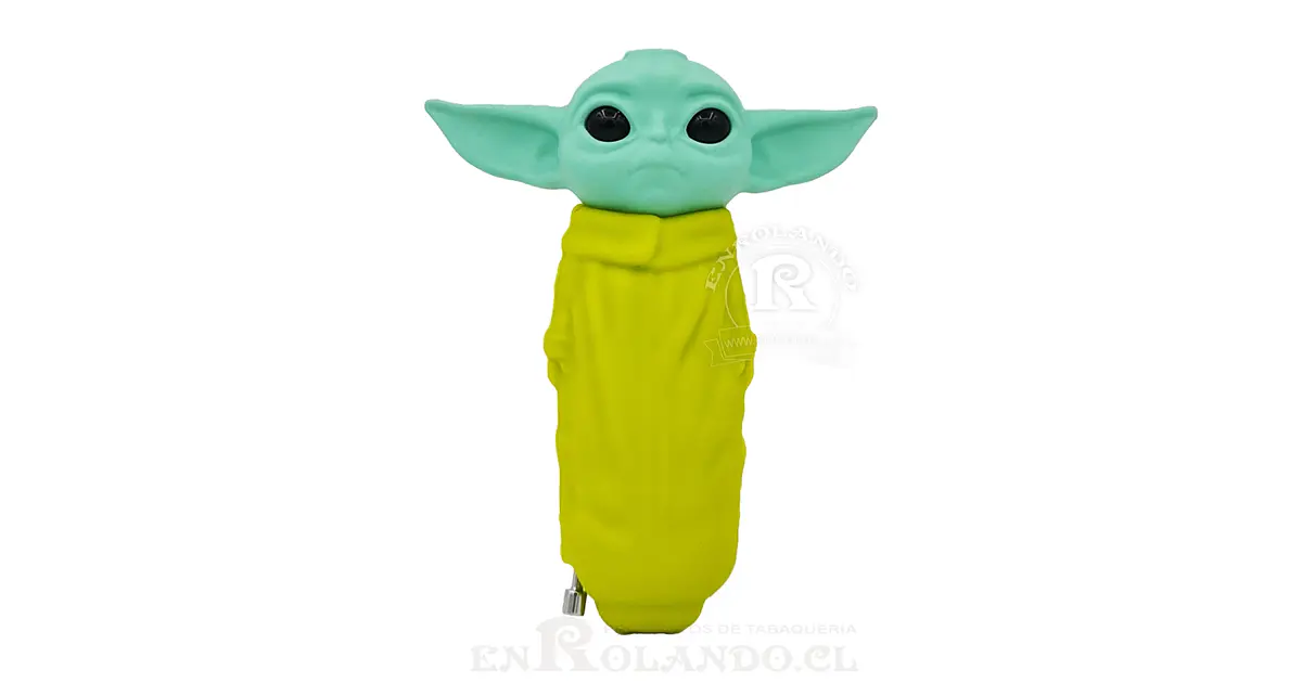Pipa Silicona Baby Yoda Lisa ($4.990 x Mayor)