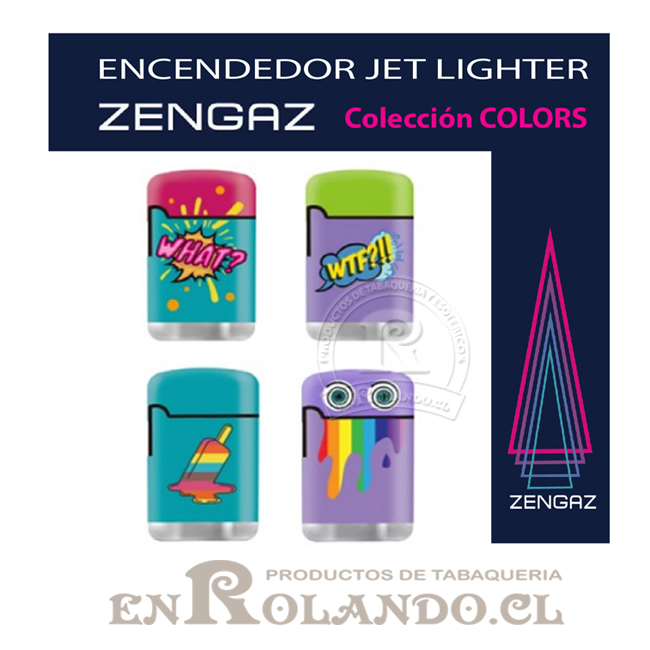 Encendedor Zengaz Jet Lighter D11 - Display 12 uds.