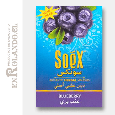 Molasses SoeX (Melaza) para Hookah Arándano ( 2.990 X MAYOR)