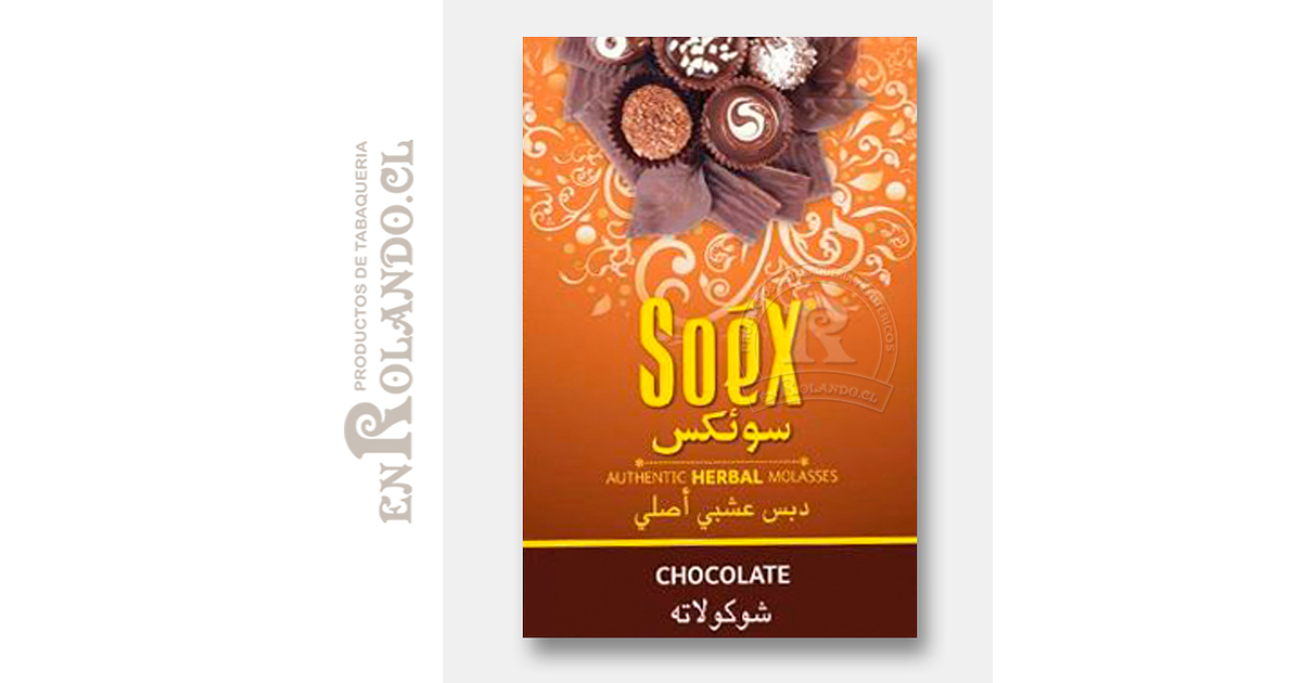Molasses SoeX (Melaza) para Hookah Chocolate (2.990 X MAYOR)