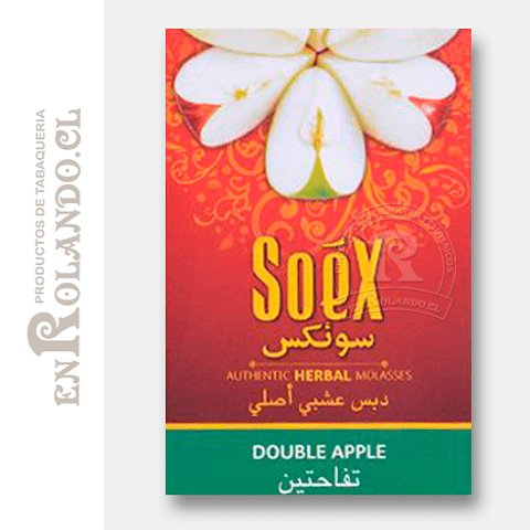 Molasses SoeX (Melaza) para Hookah Doble Manzana ($2.990 XM)