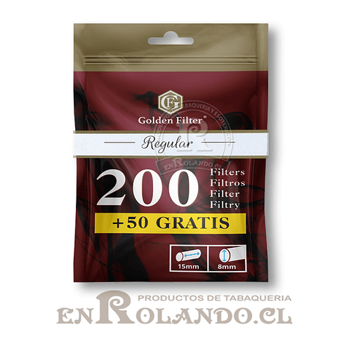 Filtros Golden Regular - Bolsa ($790 x Mayor)