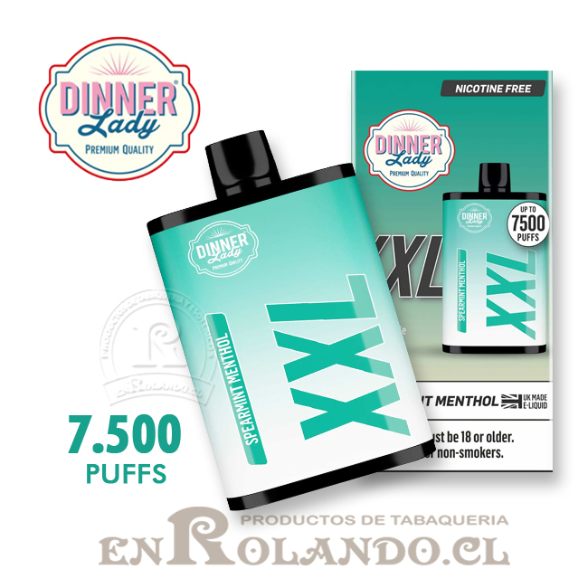 Vape Pen XXL - Menta / Menthol ($9.990 x Mayor) 7.500 Puffs