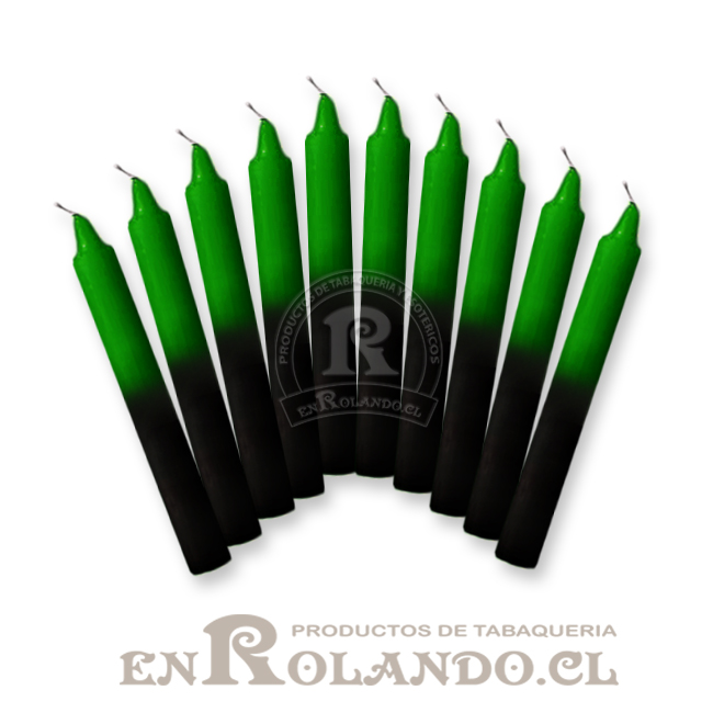 Vela Lisa Esotérica San Cipriano - Set de 10 Velas