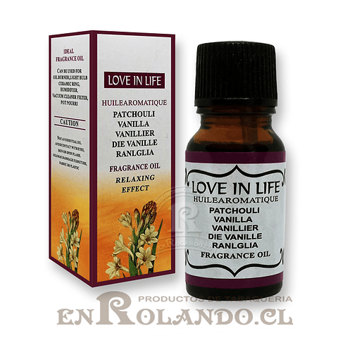 Esencia Aromática Patchouli ($790 x Mayor) Love in Life