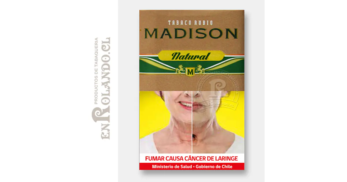 Tabaco Madison Natural | Enrolando.cl | Desde $5.190