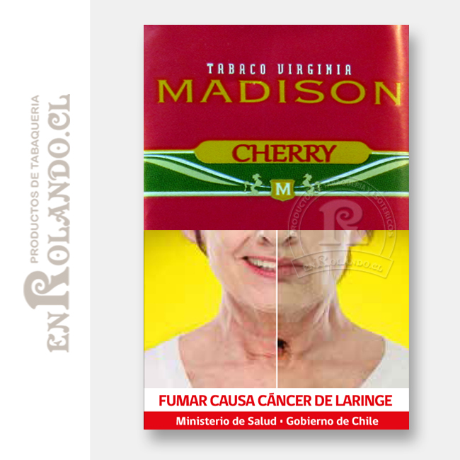 Tabaco Madison Cherry | Enrolando.cl | Desde $4.990