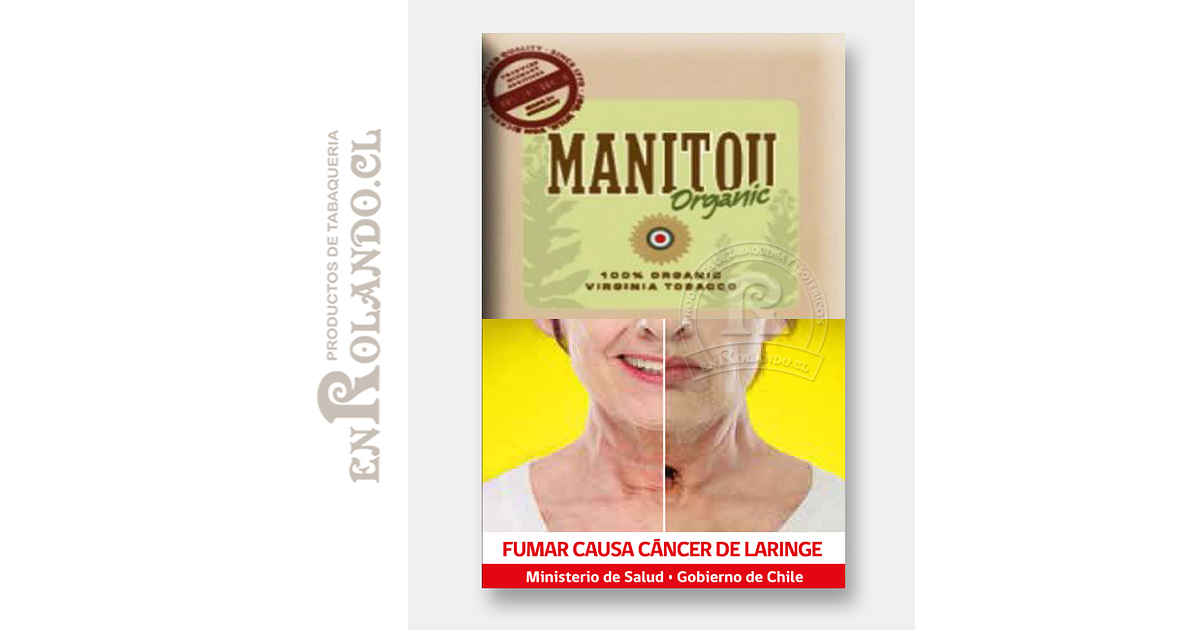Tabaco Manitou Orgánico ($7.490 x Mayor)