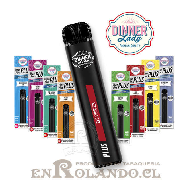 Vape Pen Plus - Menta - Menthol ($6.990 x Mayor) 2.000 Puff