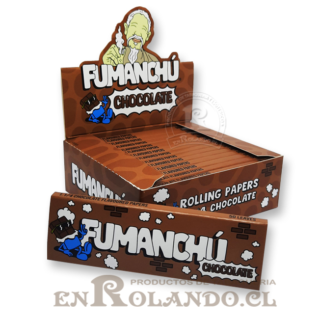 Papelillos Fumanchu Sabor Chocolate 1 1/4 - Display