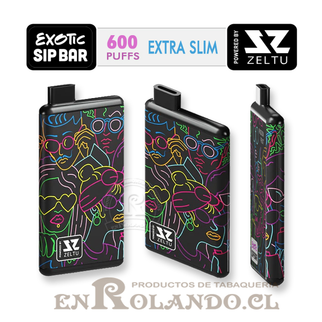 Vape Exotic Sip Bar - Maracuya ($4.990 x Mayor) 600 Puffs