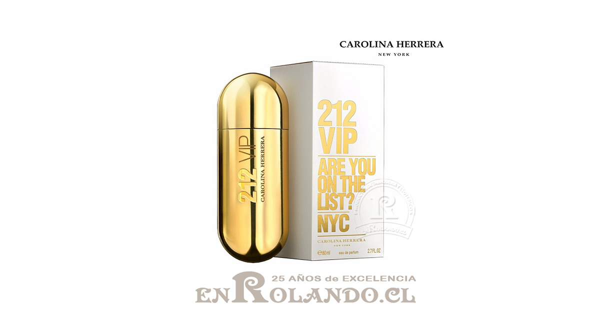 Carolina Herrera 212 Vip Woman EDP 80 ml ($74.990)