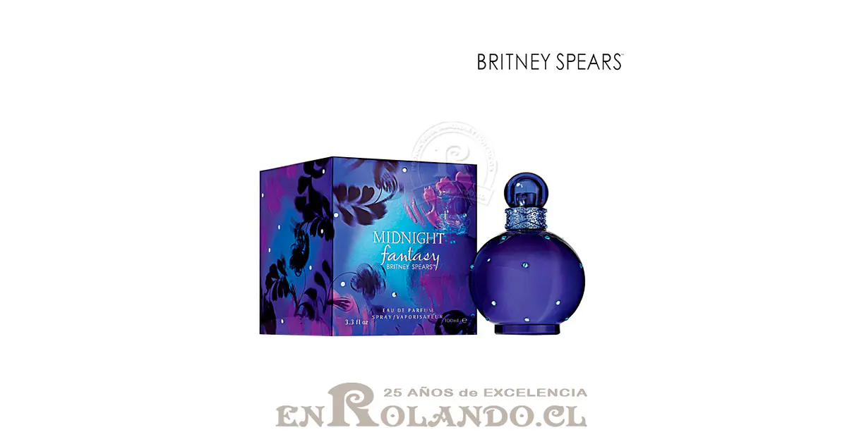 Britney Spears Fantasy Midnight Woman EDP 100 ml. ($19.990)