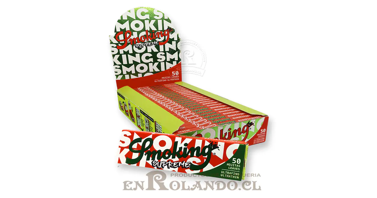 Papelillos Smoking Supreme 1 1/4 - Display
