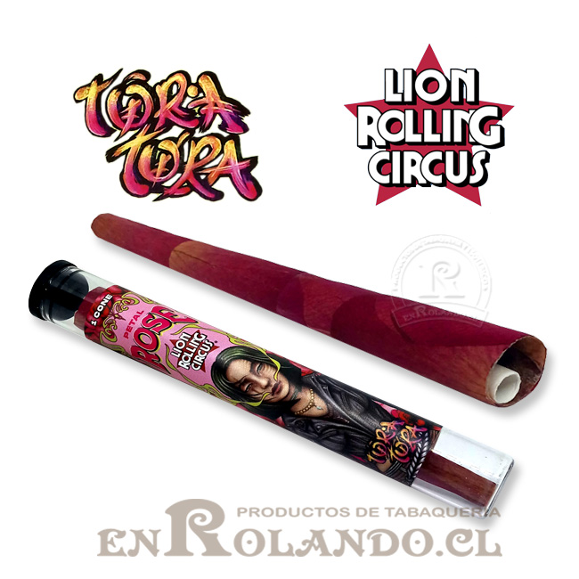 Conos Pétalos de Rosa Lion Rolling Circus - Display