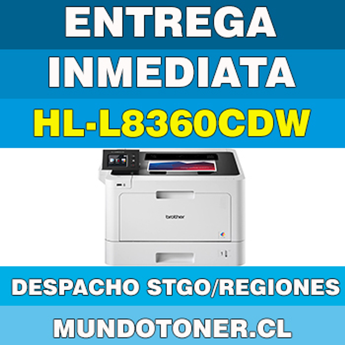 IMPRESORA LASER COLOR BROTHER HL-L8360CDW COLOR DUPLEX WIFI