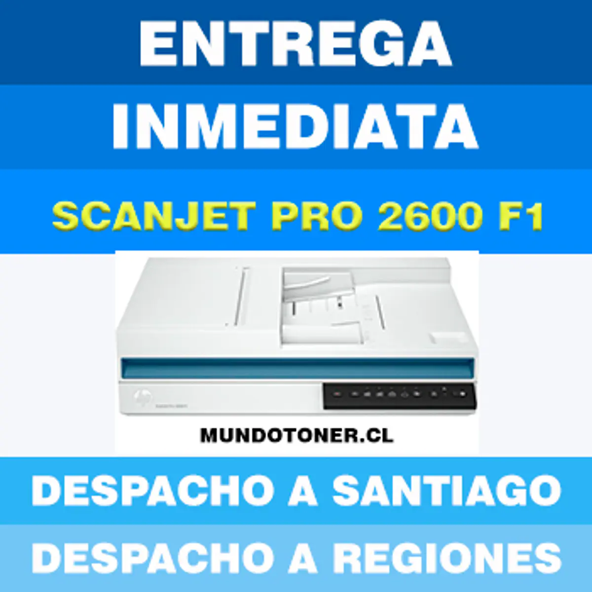 ESCANER HP SCANJET PRO 2600 F1 PLANO 20G05A#AKV