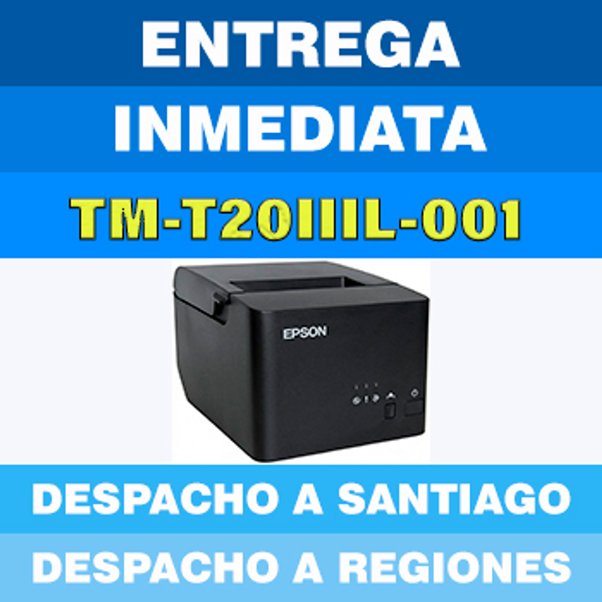 IMPRESORA EPSON TM-T20IIIL TERMICA SERIAL/USB C31CH26001