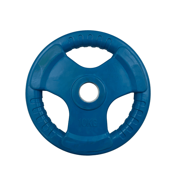 Disco Olimpico Con Aza Muuk 10 Kg