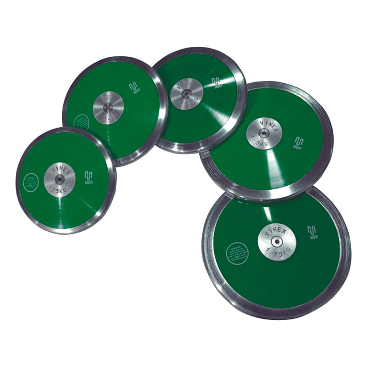 Disco De Lanzamiento Muuk Acero Galvaniz. 1Kg | MUUK