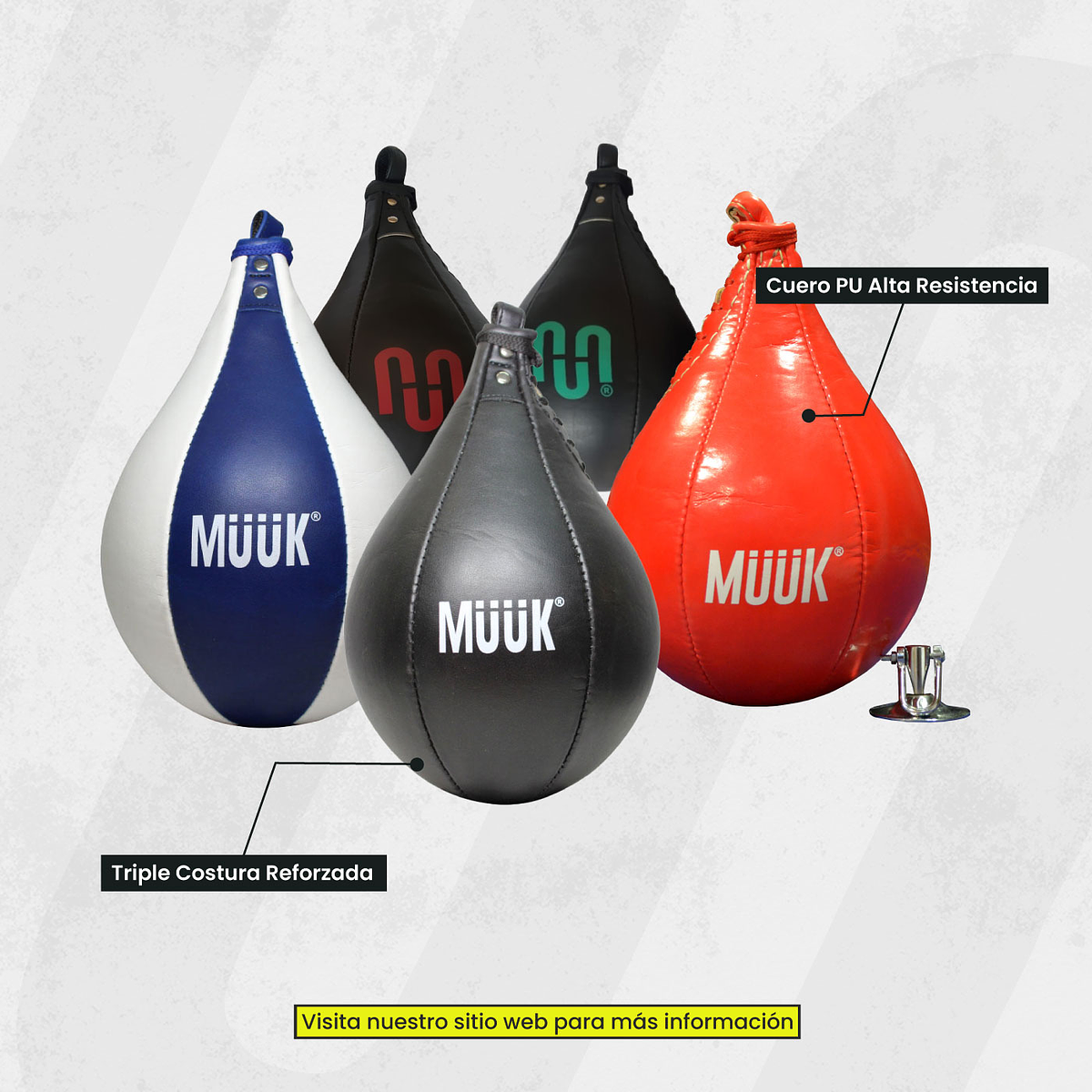 Pera De Box Muuk Con Rotor Azul | MUUK