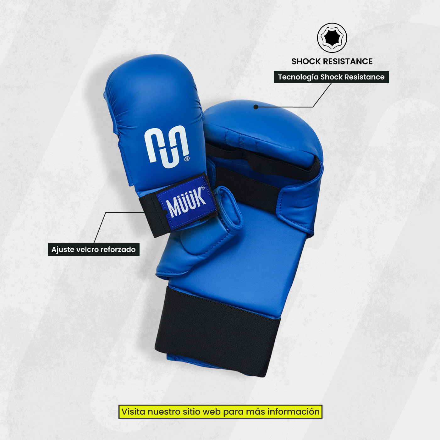 Guantilla Muuk Palma Libre Azul | MUUK