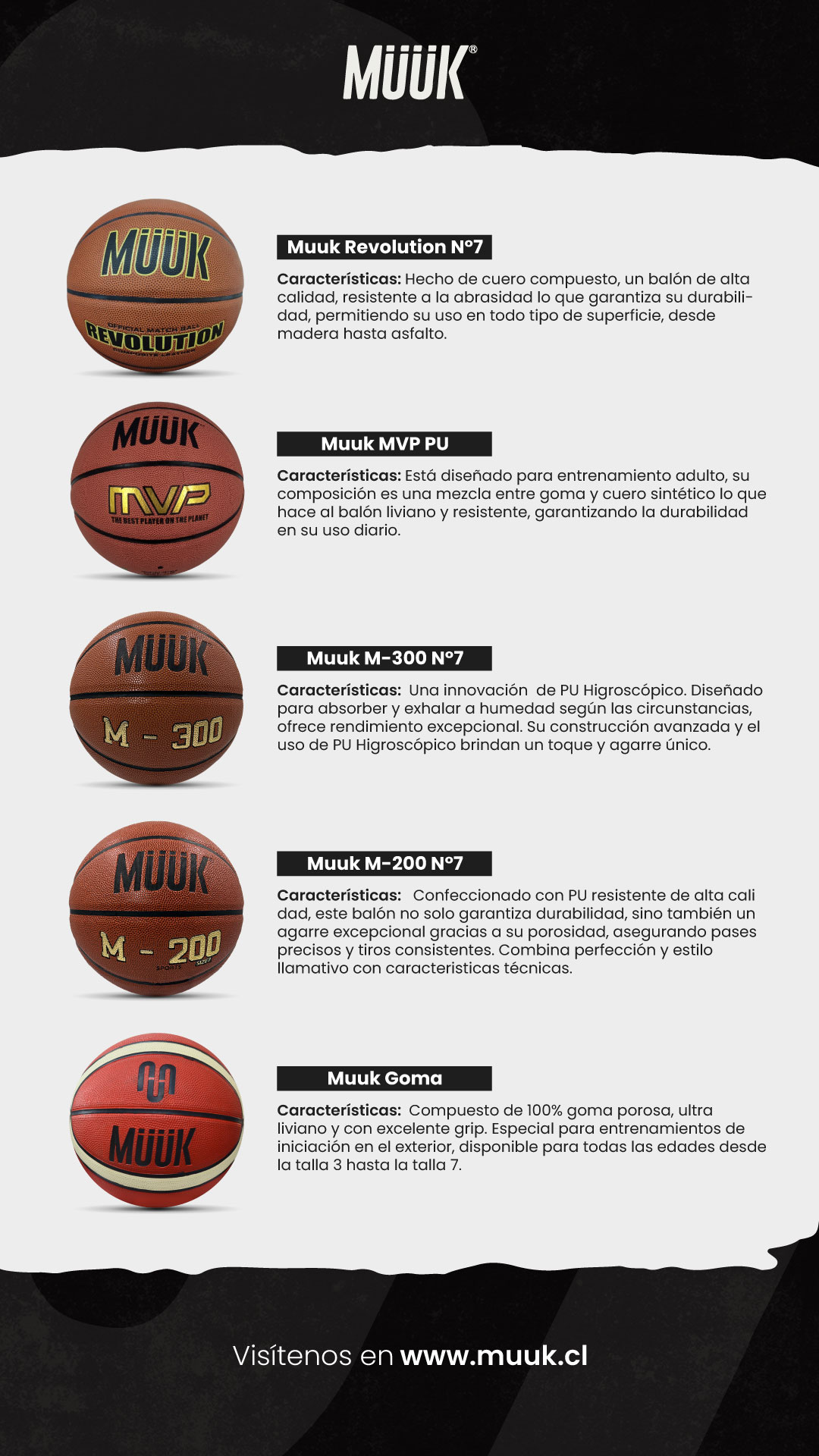 Balon De Basketball #7 Muuk | MUUK